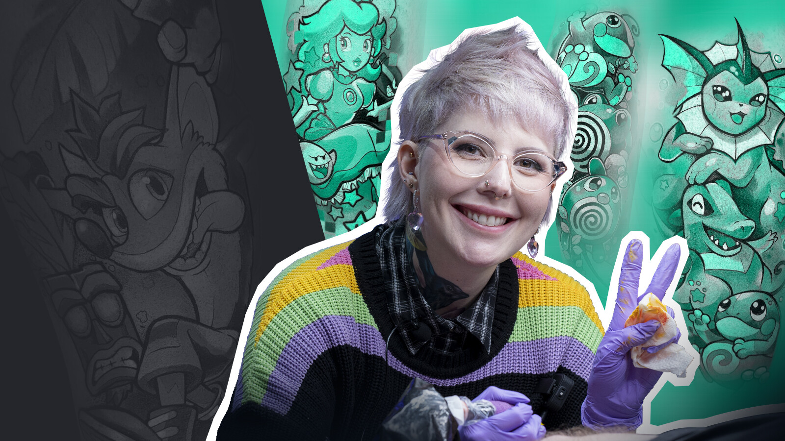 Come tatuare i personaggi dei videogiochi con Tiggy - Killer Ink Tattoo